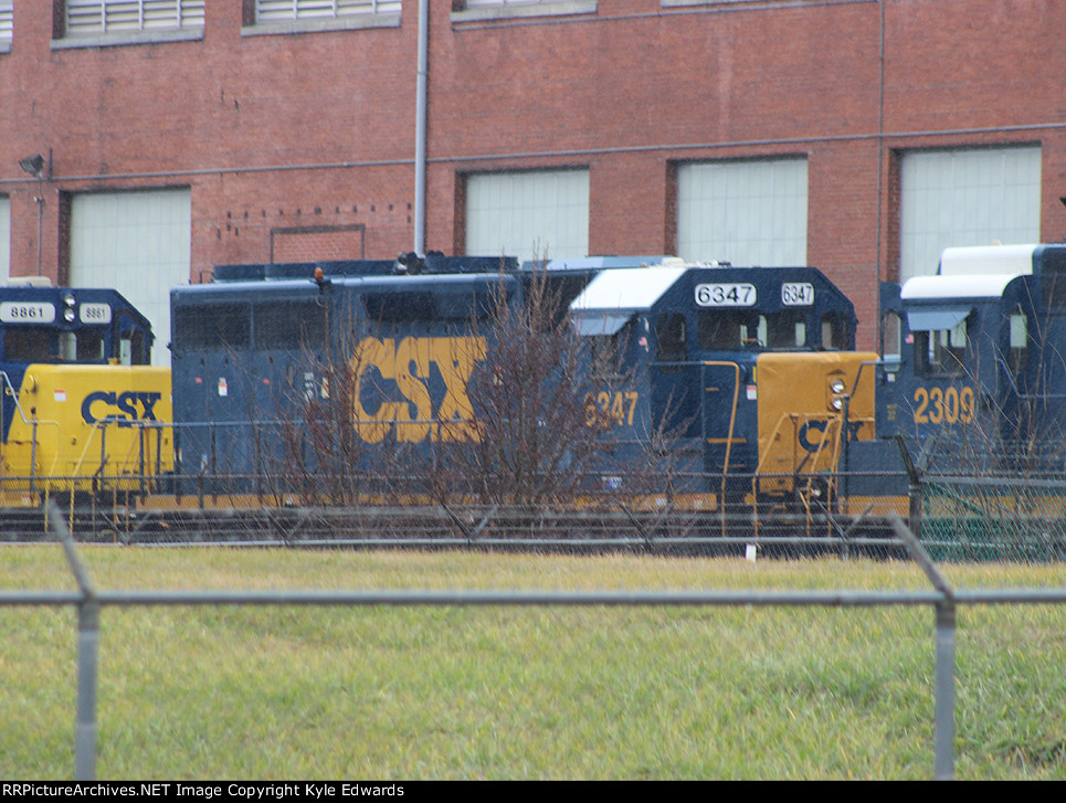 CSX GP40-2 #6347